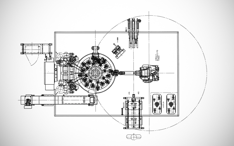 Double-sided cutting machine for connecting rods | sakurai-machinery